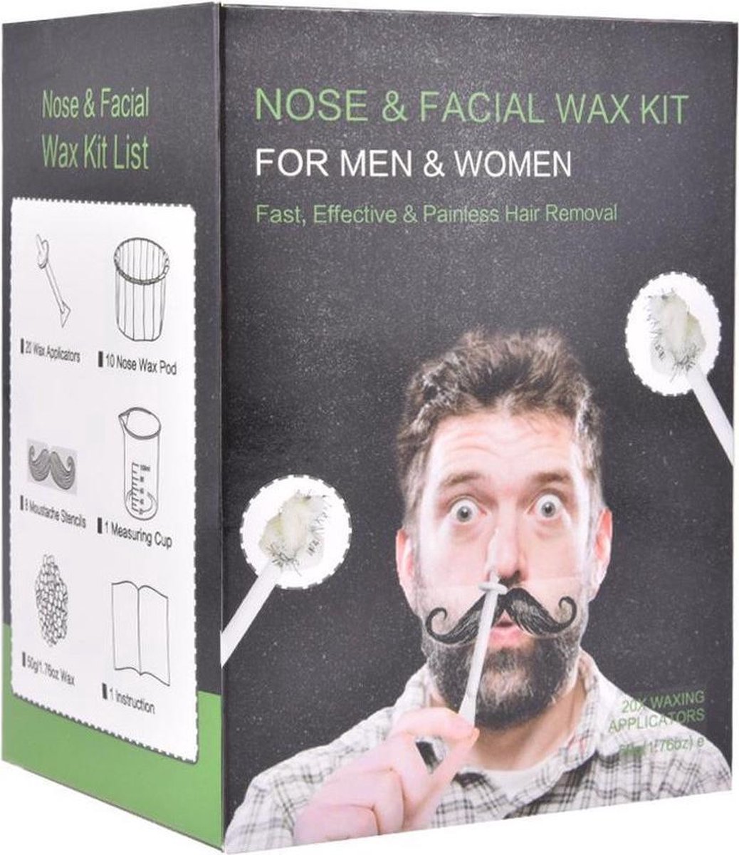 Neus Ontharings Wax Set | Neushaar Trimmer | Neushaar Verwijderen | 20 ...