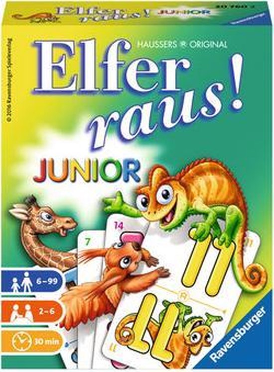 Ravensburger Elfer raus! Junior - Kaartspel Duitstalig | Games | bol