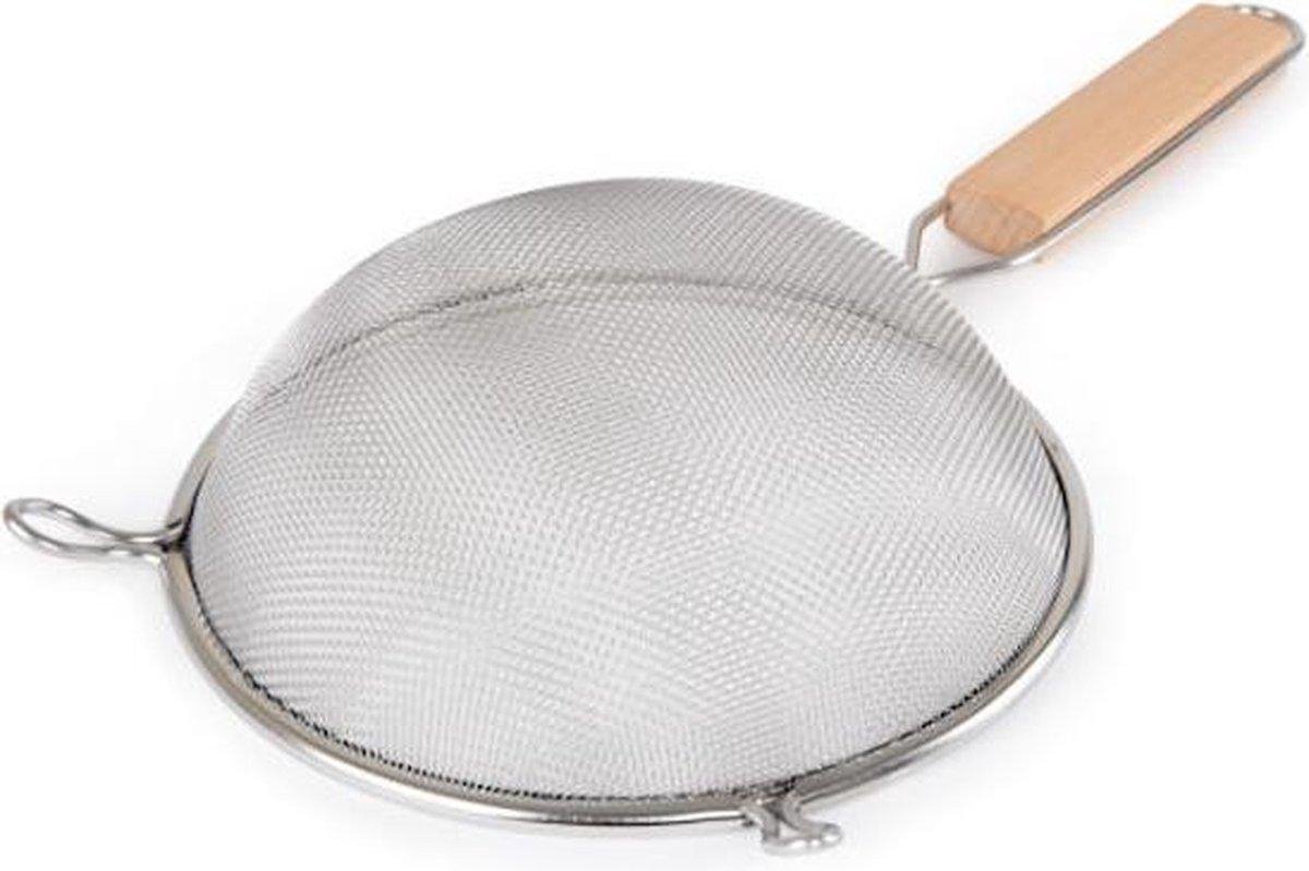 keuken vergiet/zeef-Keuken/koken benodigdheden-Zifter Met Houten Hand ...