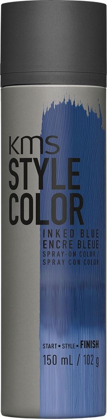 KMS - Style Color - Spray-On Color - Inked Blue - 150ml | bol