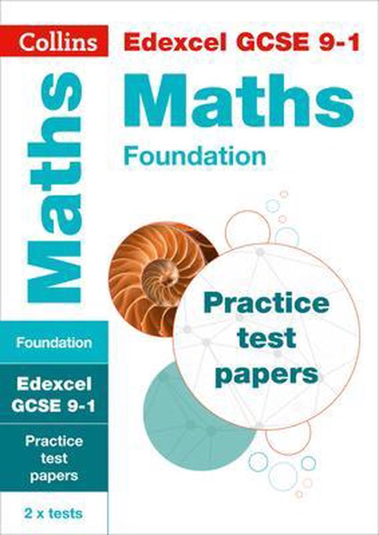 Edexcel GCSE 91 Maths Foundation Practice Papers For mocks and 2021 exams Collins GCSE... | bol.com