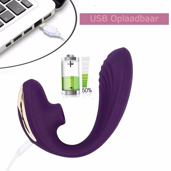 USHIO® Vibromasseur - 20 Standen - Seks Speeltje voor Koppels en Vrouwen - Stille... | bol.com