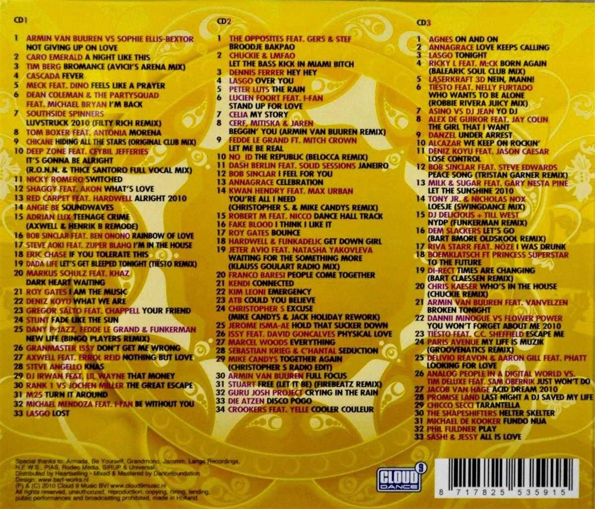 Various Artists - The Ultimate Dance Top 100 - 2010 (3 CD), various ...