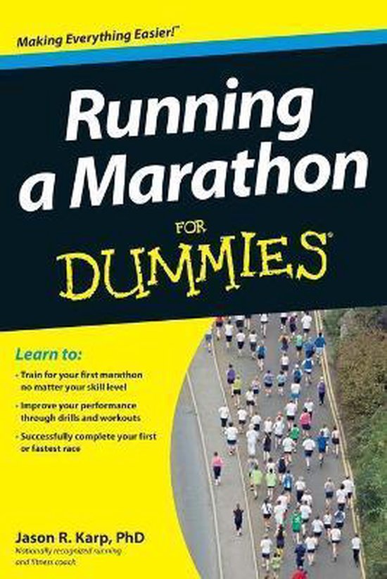 Running a Marathon For Dummies, Jason Karp | 9781118343081 | Boeken ...