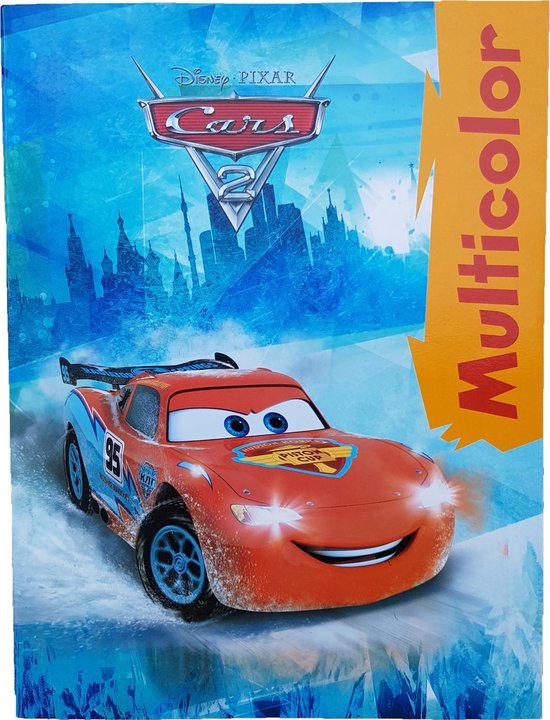 Disney's Cars 2 "ice Race" Kleurboek +/- 16 kleurplaten | bol.com