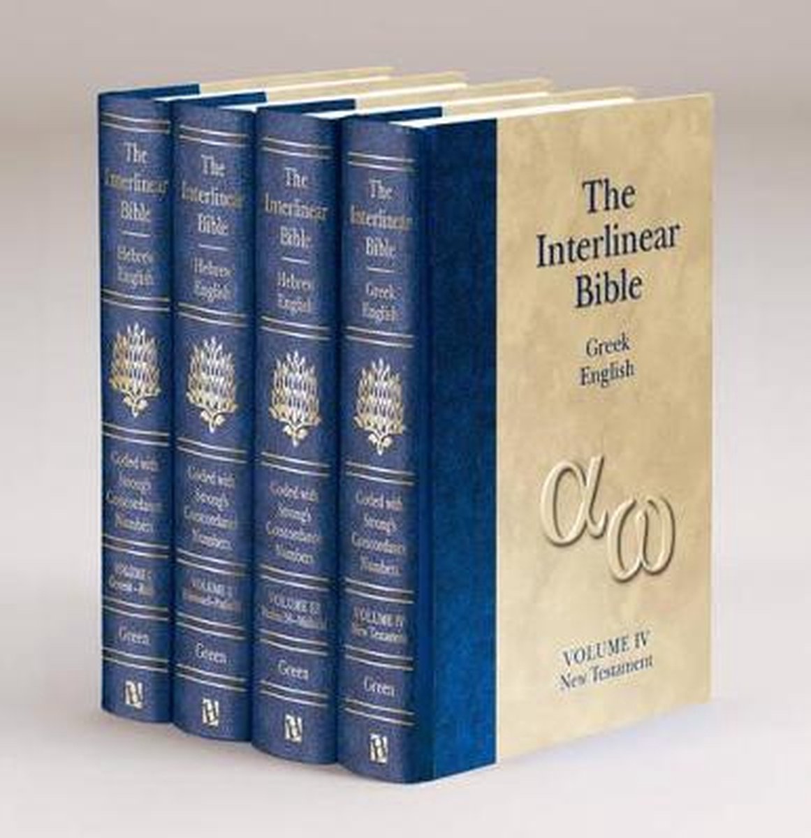 Interlinear Bible Hebrew Greek English, Blue, Hardcover | 9781565639775 ...