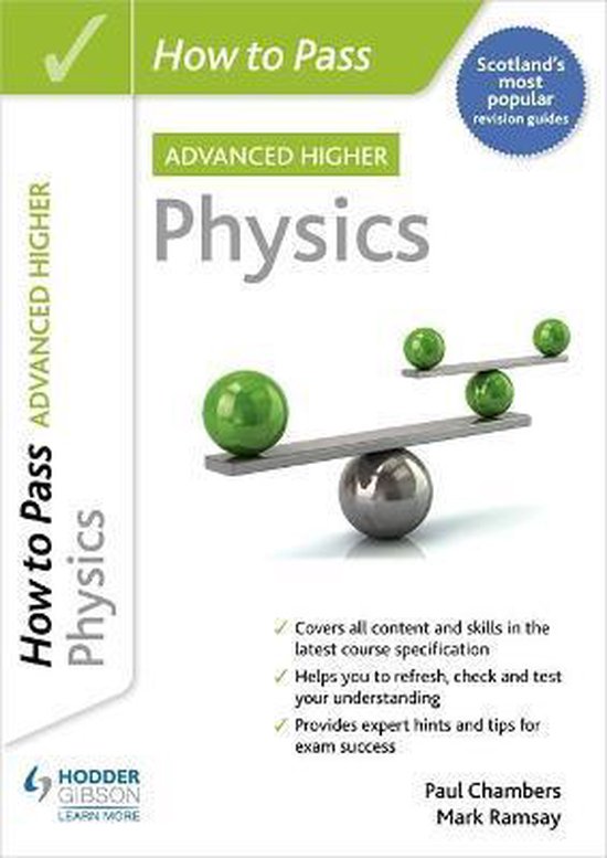 How to Pass Advanced Higher Physics | 9781398312227 | Paul Chambers ...