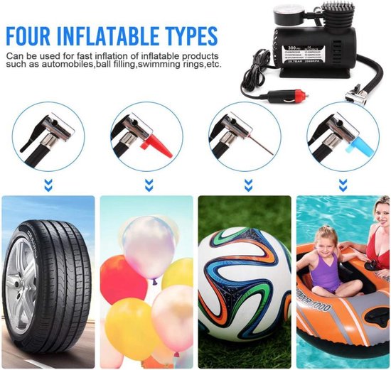 Autobanden Compressor 12v Noodset Pechhulp Auto Multifunctionele ...