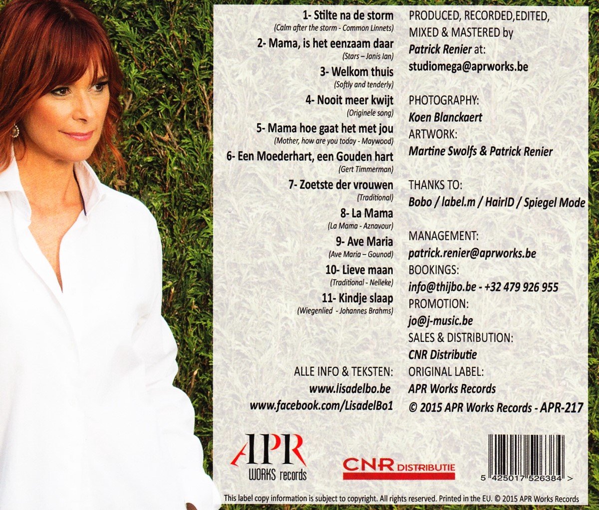 Lisa Del Bo - Voor Een Moeder, Door Een Moeder (CD), Lisa Del Bo | CD ...