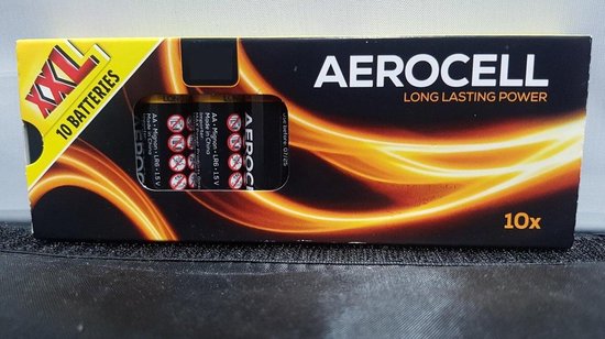 PRO AAA LR03 AEROCEll alkaline 10 STUKS long lasting power | bol.com