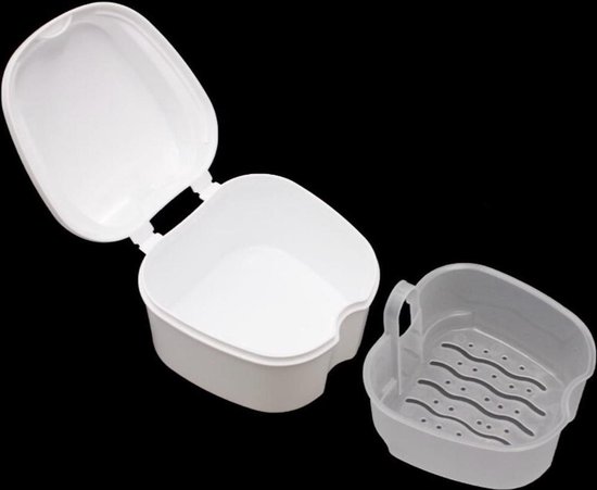 SY Goods - Gebitsbakje Kunstgebit met Rooster - Beugelbakje - Prothese ...