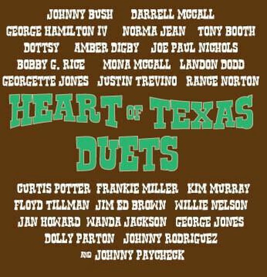 Various Artists - Heart Of Texas - Duets (CD), various artists | Muziek ...