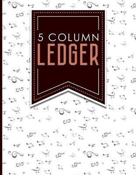 5 Column Ledger | 9781979664257 | Moito Publishing | Boeken | bol.com