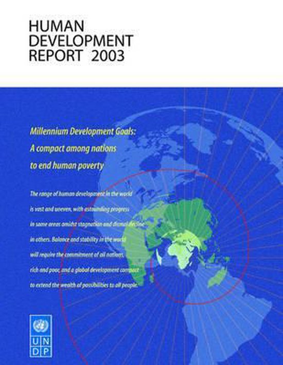 Human Development Report 2003: Millennium Development Goals | 9780195219883 | United... | bol.com