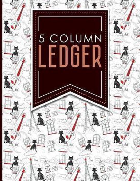 5 Column Ledger | 9781979667401 | Moito Publishing | Boeken | bol.com