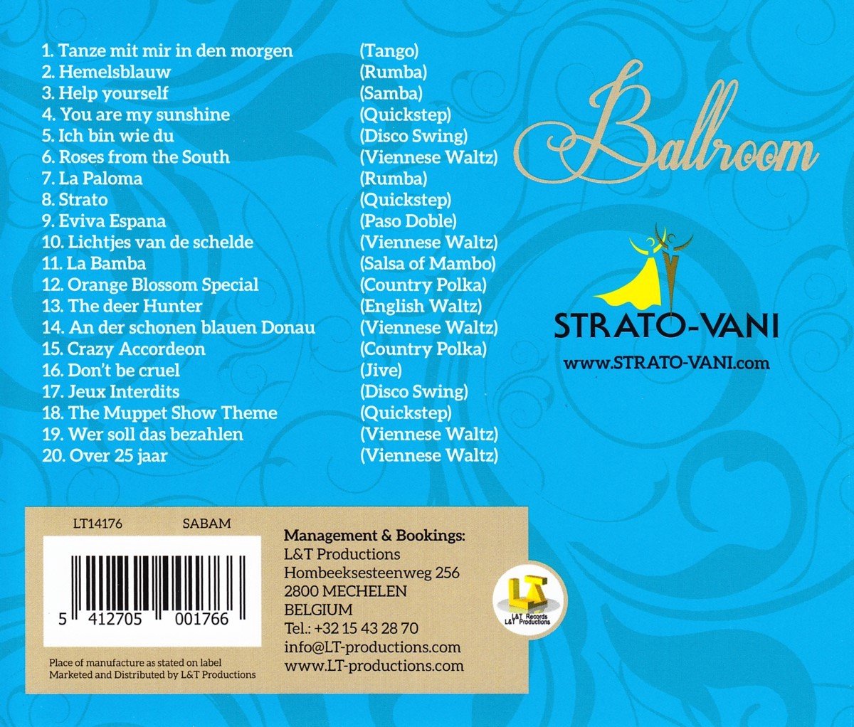 Strato Vani - Ballroom (CD), Strato Vani | CD (album) | Muziek | bol.com