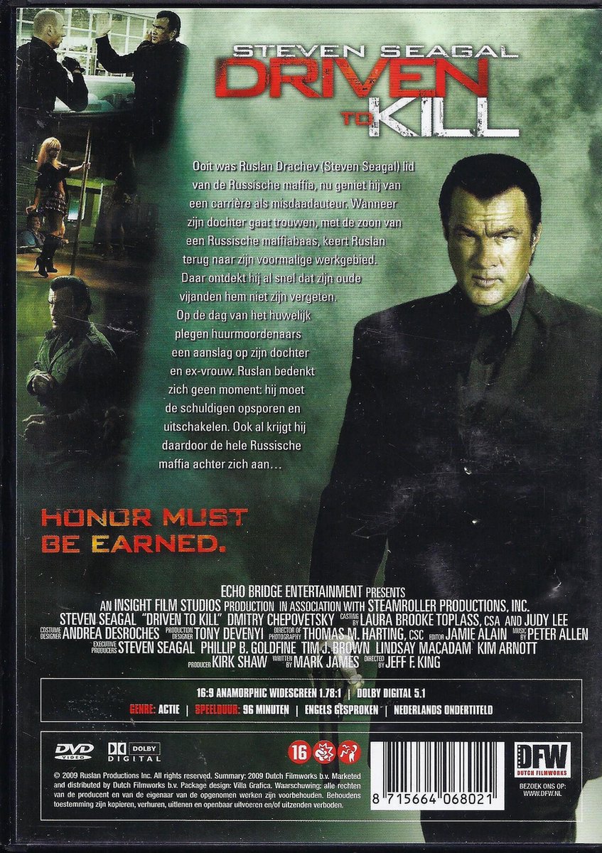 Driven To Kill (Dvd), Inna Korobkina | Dvd's | bol