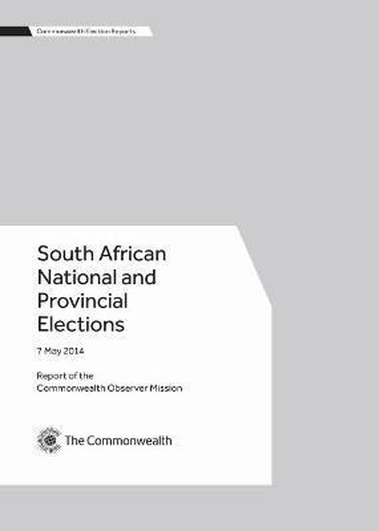 South African National and Provincial Elections, 7 May 2014 ...