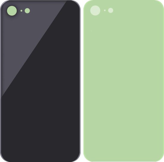 MMOBIEL Back Cover voor iPhone SE 2020 / 8 (ZWART) | bol
