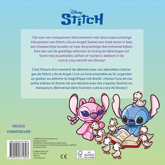 Disney Stitch - Cute & Cozy Color | bol
