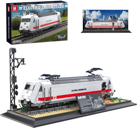 Reobrix 66802 BR101 Euro trein retro classic bouwset | Locomotief ...