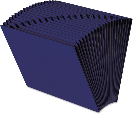 Documentenmap met 21 Uitklapbare Vakken, Alfabetische Indexering (A-Z ...