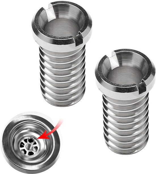 Hollow Screw Sink M12 × 25mm - 304 Stainless Steel - 2 Pieces Thickened ...