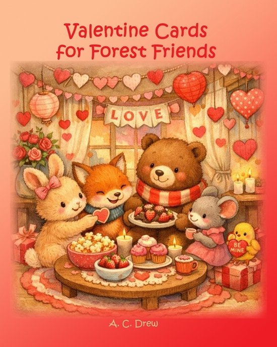 Valentine Cards for Forest Friends | 9798244030037 | Boeken | bol
