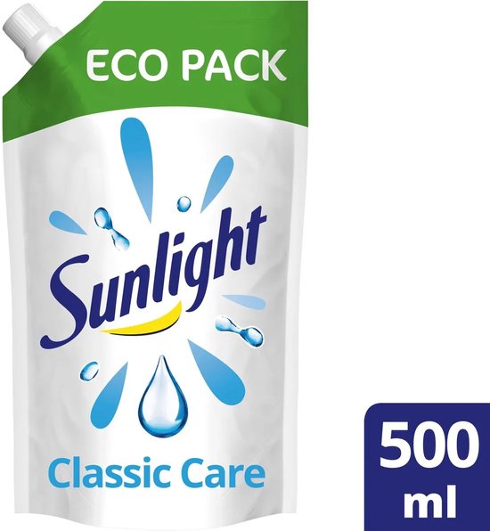 Sunlight Classic Care Liquid Hand Soap Eco Pack Navul 500 ml | bol