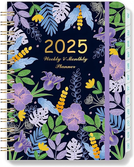Agenda 2025 - Planner Ringband - Weekoverzicht Maken - Met Binnenvak ...