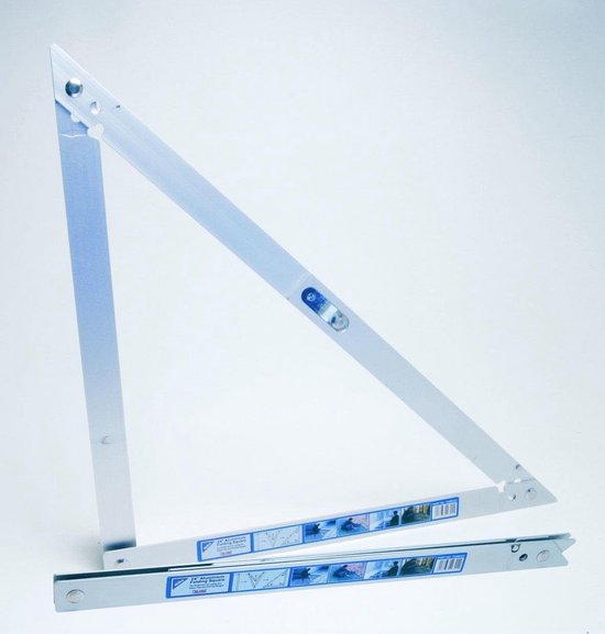 Grote Opvouwbare Aluminium Winkelhaak 120cm - Precisie Tekenhaak 45 ...