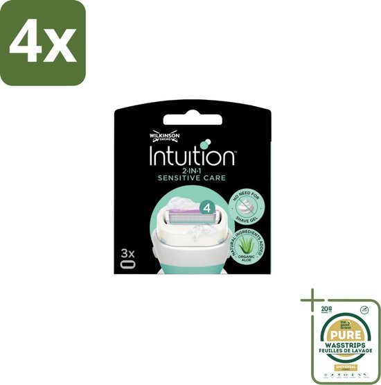 Wilkinson – Scheermesjes – Intuition Dry Skin Sensitive Care – 3 ...