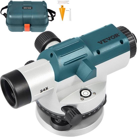 VEVOR Optische Waterpassen 24X Automatisch Optisch Niveau 40 mm ...