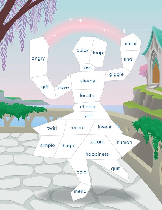 Leerboek Stickers: Woordenschat en Fysica voor Kinderen, 10 Mythische ...