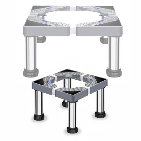 NBAP® Wasmachine Verhoger - Ombouw - Kast - Grijs | bol