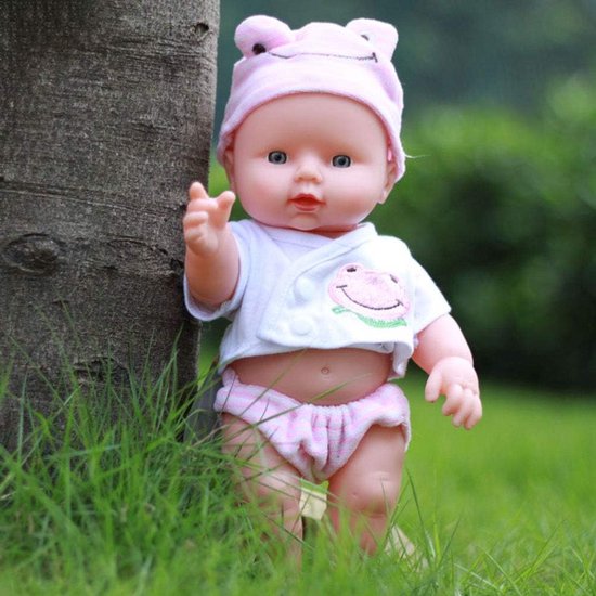 Realistische Babypop 30 cm Zacht Levensecht Speelgoed voor Kinderen | bol