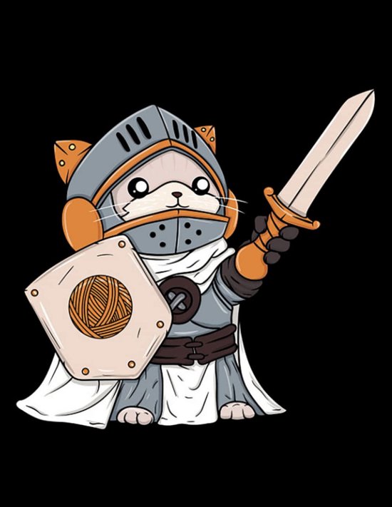 Fantasy Rolspel Notitieboekje Rpg D20 Dobbelstenen Ridder Kat Thema | bol
