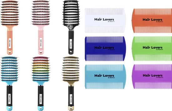 Anti klit borstel & Luizen kam Combi Pakket. Zacht haar | Zijde Haar ...