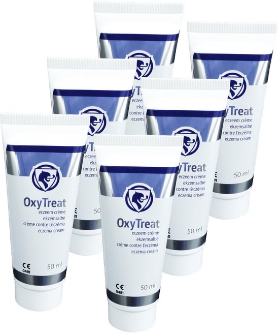 OxyTreat Eczeem crème VOORDEEL VERPAKKING 300ml (6x50ml) | bol