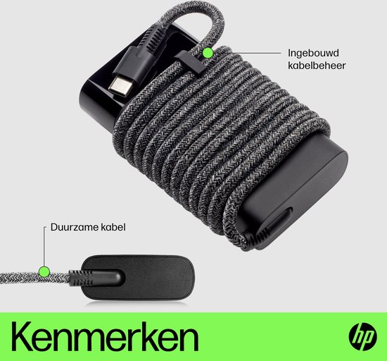 HP 65W USB-C Laptop Oplader/Adapter | bol