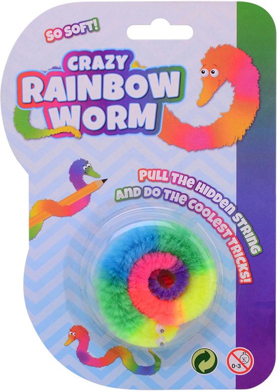 Magische Crazy Rainbow Worm - Magic Worm | bol