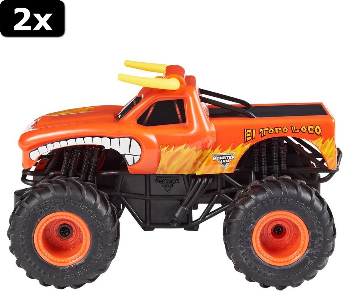 2x Monster Jam RC El Toro Loco 1:24 | bol.com