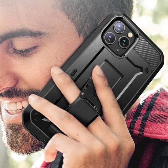 Supcase 360 Backcase étui avec screenprotector compatible avec iPhone ...
