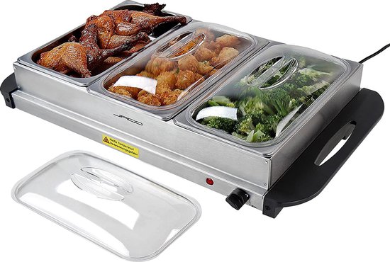 GoodVibes - Chauffe-buffet électrique avec fonction de plaque ...