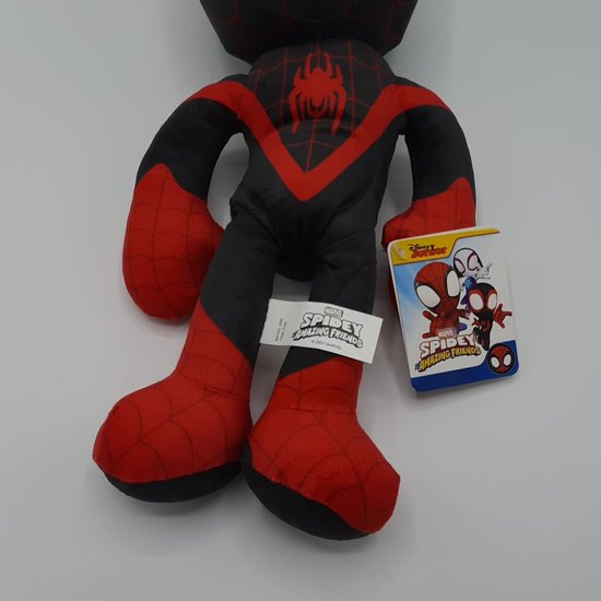 Marvel - Spidey and his Amazing Friends - Spiderman - Knuffel - Miles ...