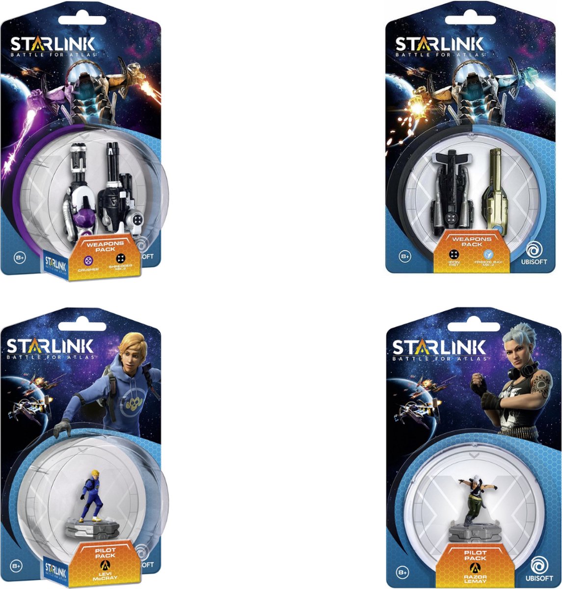 Starlink Battle For Atlas - Shockwave - Gause Gun Mk.2 - Crusher - Shredder Mk.2 -... | bol.com