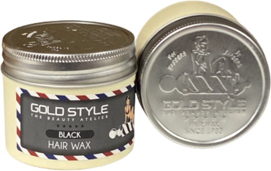 Gold Style Black Hair Wax 125 ml | bol.com