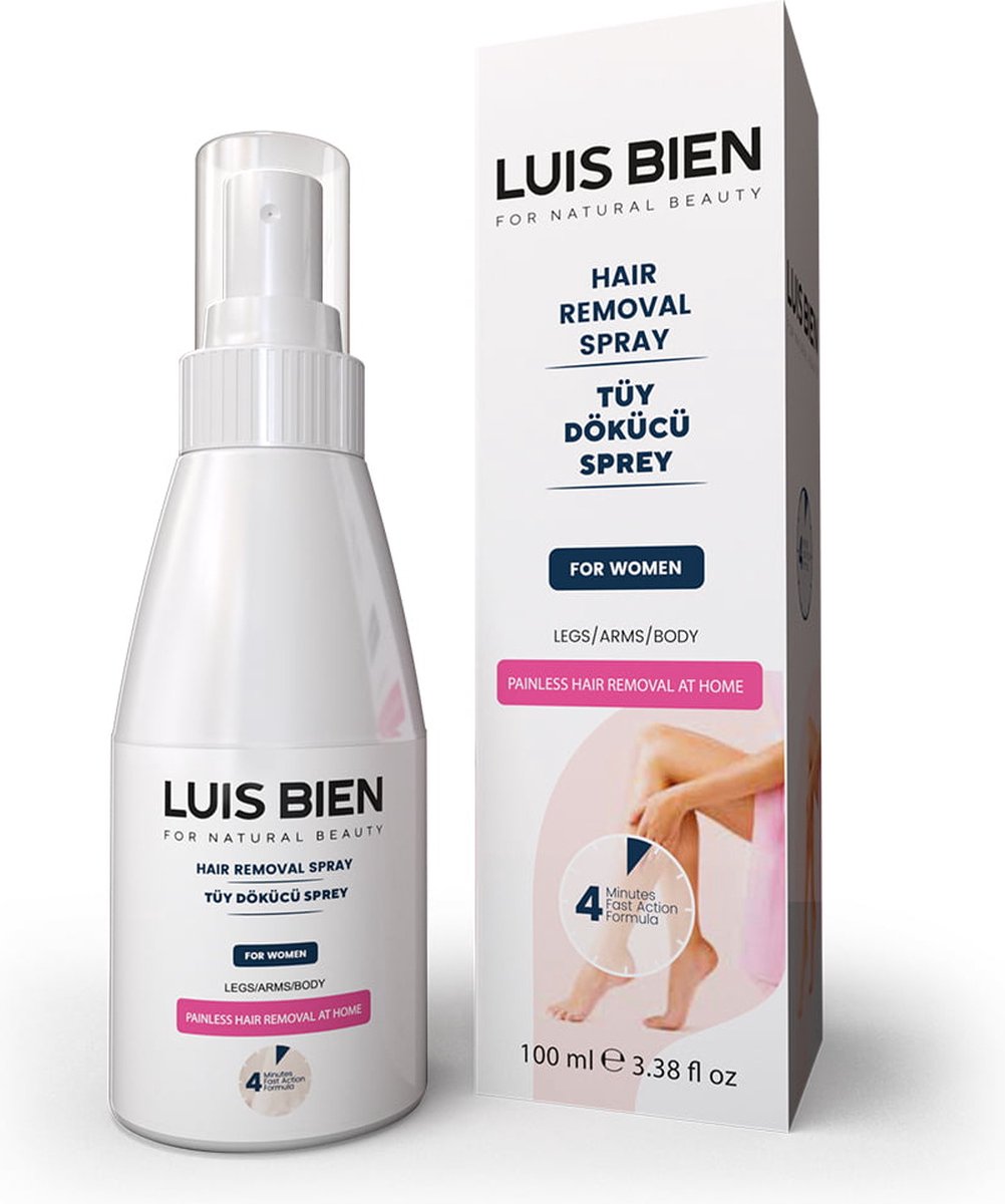 Luis Bien Ontharingsspray - Geschikt voor vrouwen - Haar verwijdering ...