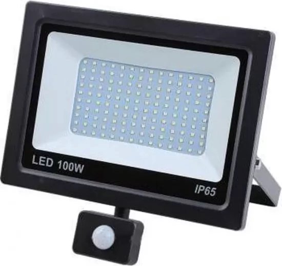 HÖFFTECH LED straler - Floodlight met bewegingssensor - 100W IP-65 | bol