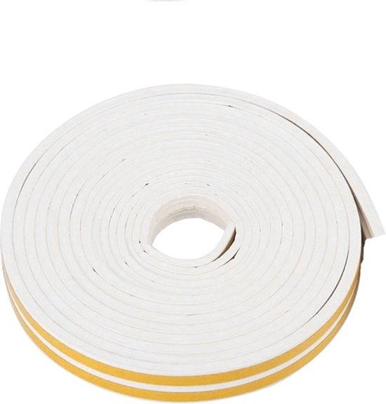 Tochtband 10 Meter - Zelfklevend - Tochtrol - Tochtstrip - Tochtwering ...